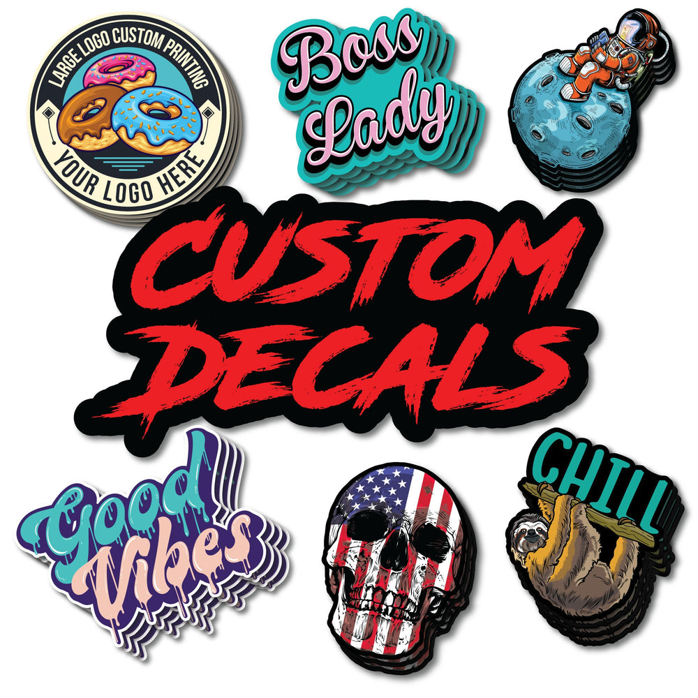 Custom Text Decals, Business Decals, and Original Bumper Stickers ...