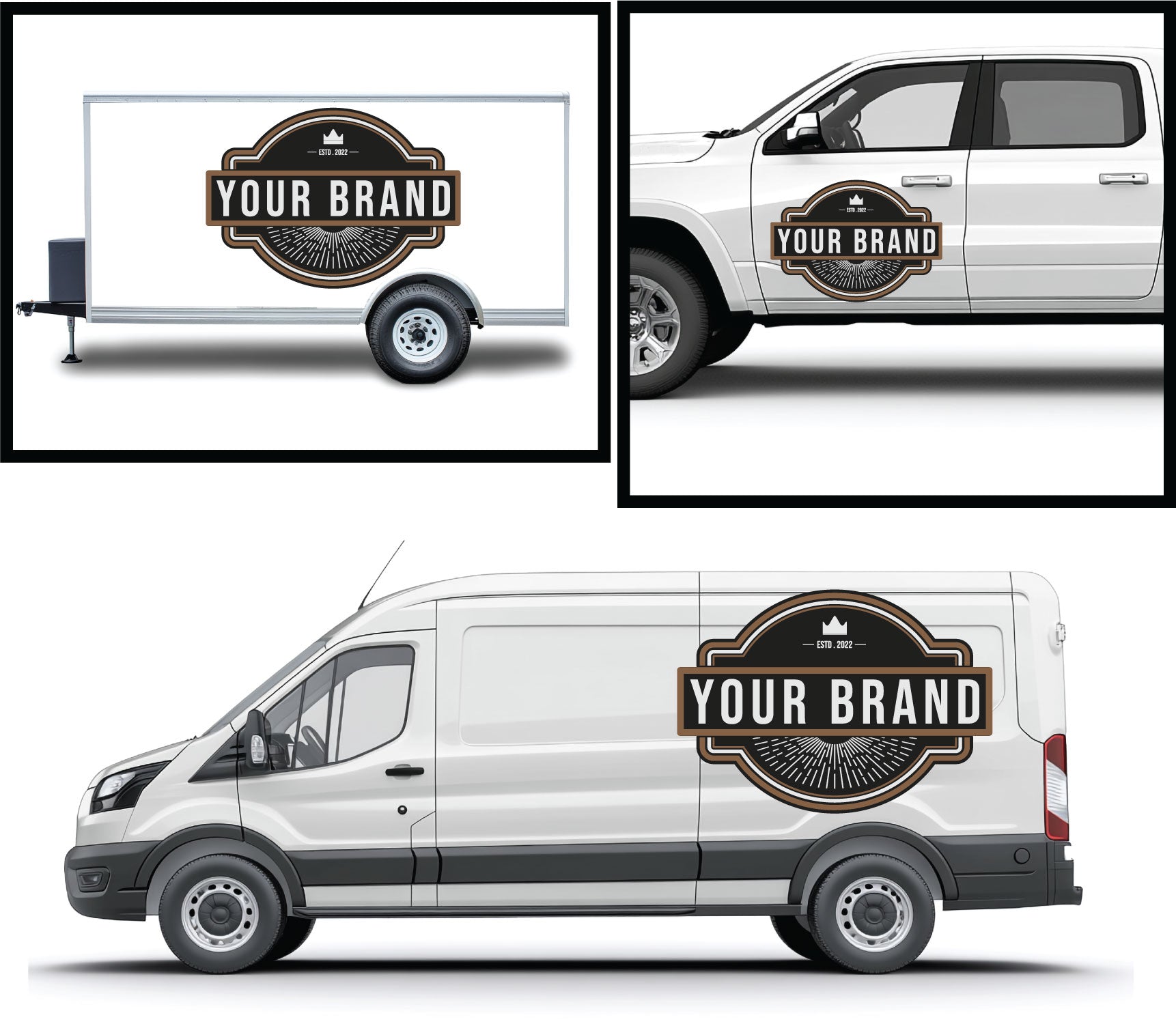 Large Custom Business Logo Decal – Eggleston Design Co.