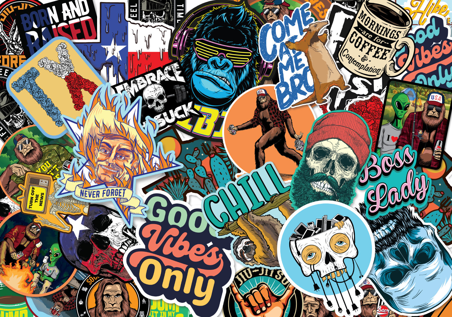 Custom Text Decals, Business Decals, and Original Bumper Stickers ...