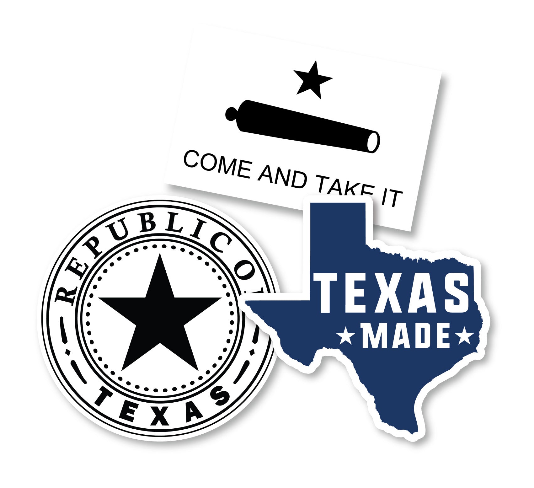 Texas Decal Bundle 3 (3 Pack) – Eggleston Design Co.