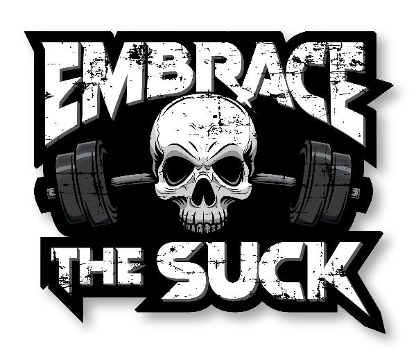 Embrace the Suck Decal (2 Pack) (5" and 3") – Eggleston Design Co.